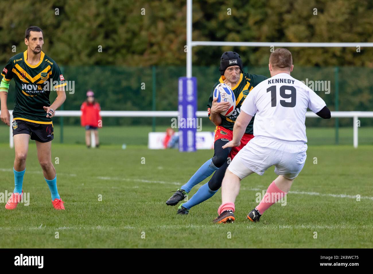 Physical Disability Rugby League World Cup at Victoria Park. England ...