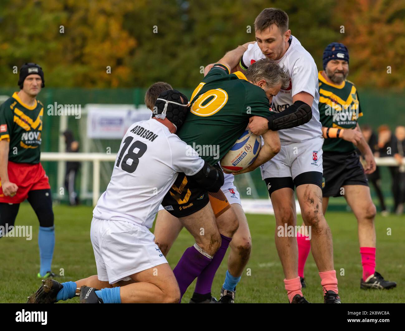 Physical Disability Rugby League World Cup at Victoria Park. England ...