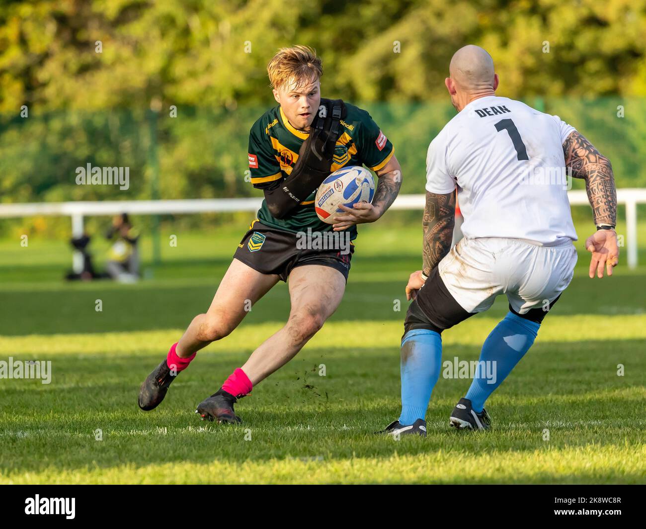 Physical Disability Rugby League World Cup at Victoria Park. England ...