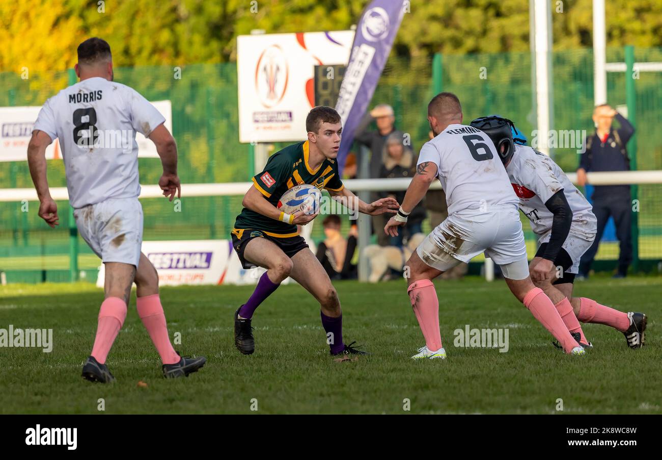 Physical Disability Rugby League World Cup at Victoria Park. England ...