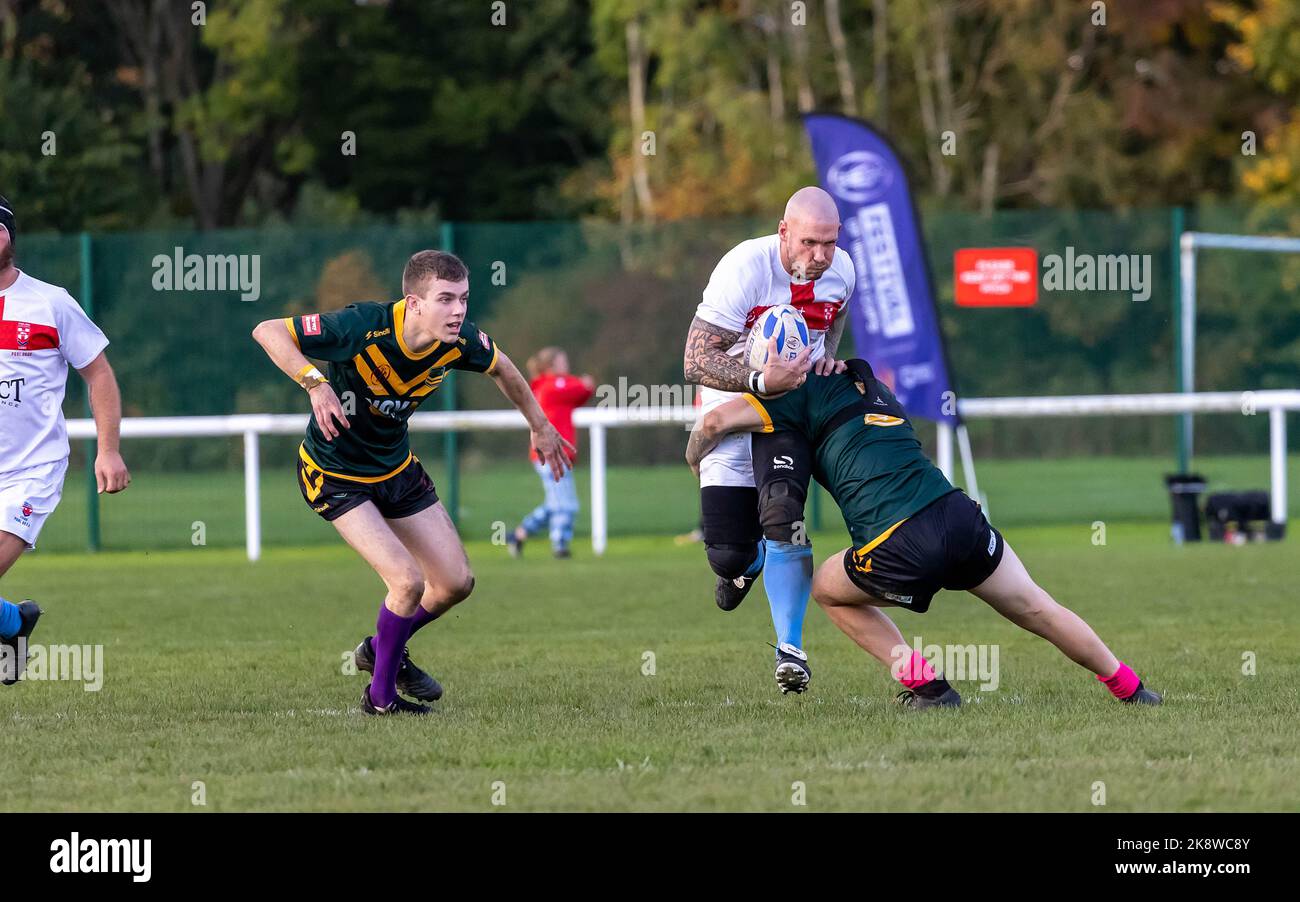 Physical Disability Rugby League World Cup at Victoria Park. England ...