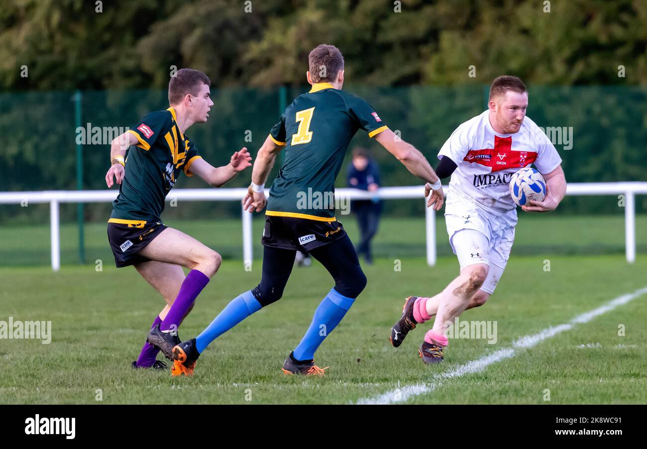 Physical Disability Rugby League World Cup at Victoria Park. England ...