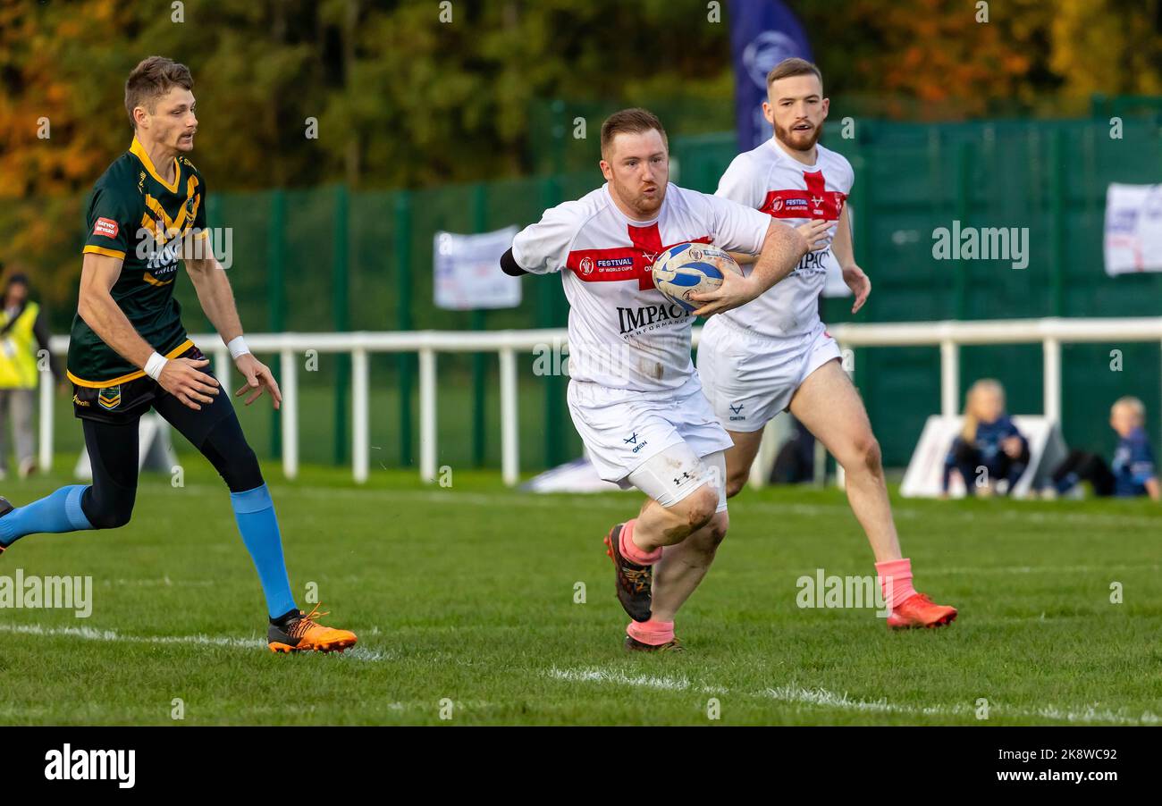 Physical Disability Rugby League World Cup at Victoria Park. England ...