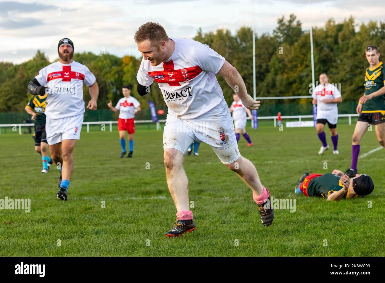 Physical Disability Rugby League World Cup at Victoria Park. England ...