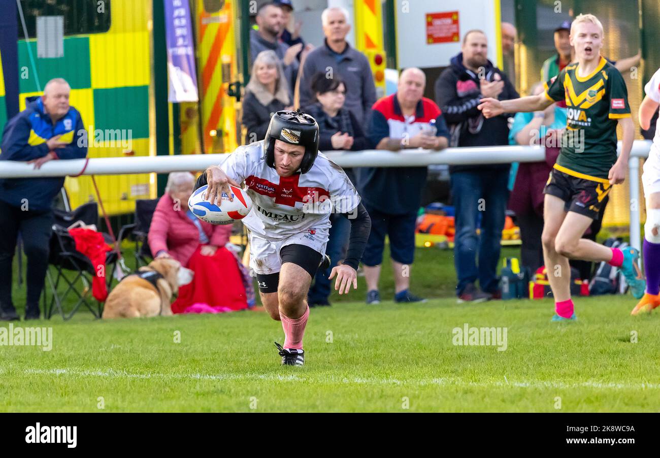Physical Disability Rugby League World Cup at Victoria Park. England ...
