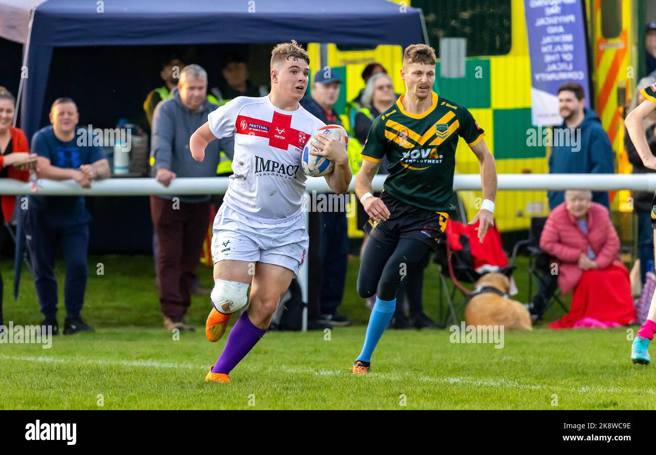 Physical Disability Rugby League World Cup at Victoria Park. England ...