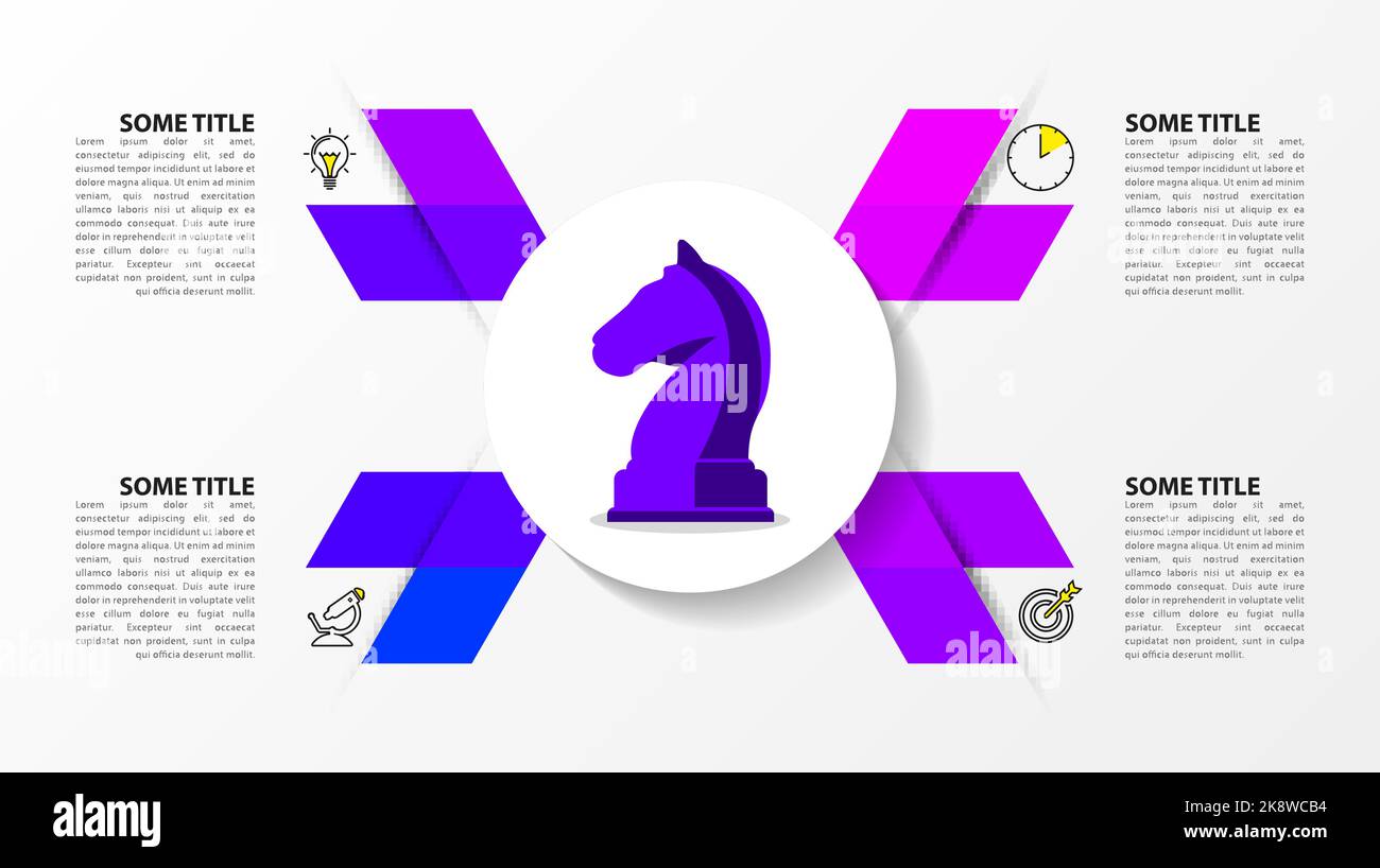 Infographic design template. Creative concept with 4 steps. Can be used ...