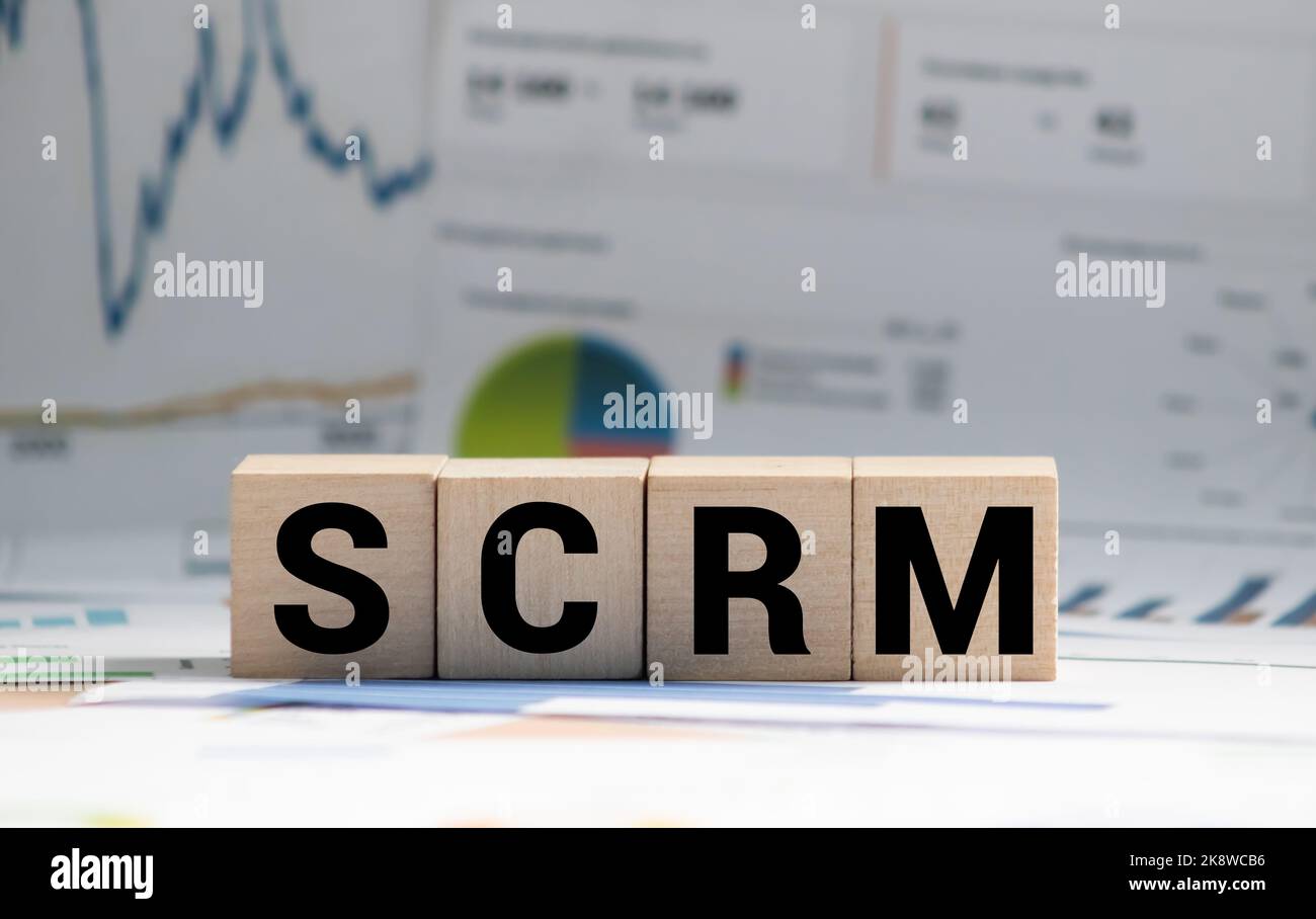 Concept image of Business Acronym SCRM as Social Customer Relationship ...