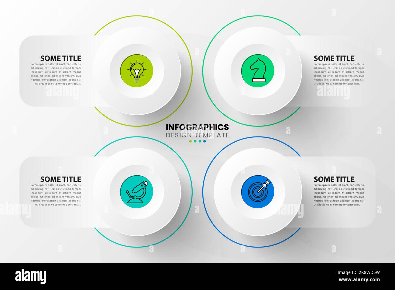 Infographic design template. Creative concept with 4 steps. Can be used ...