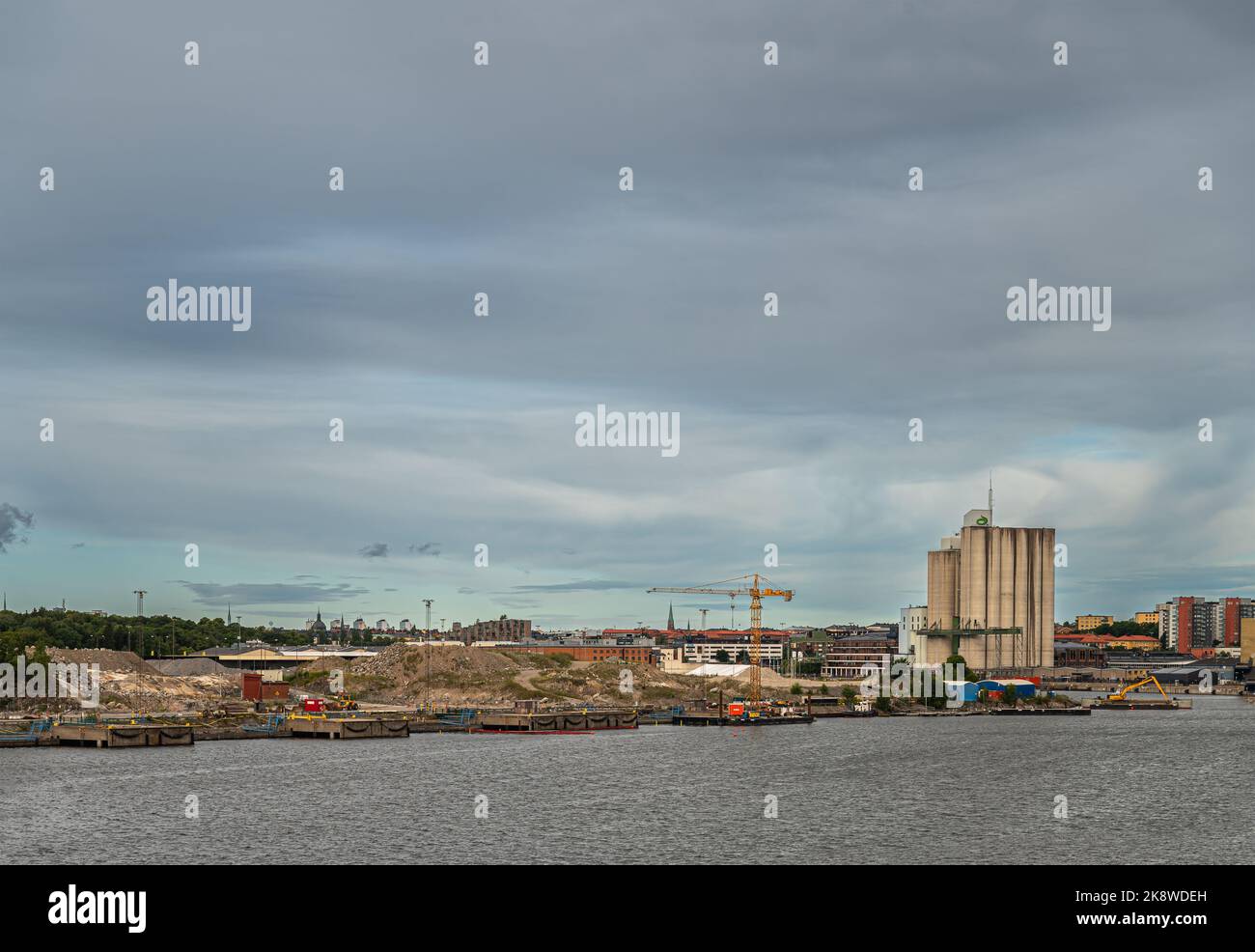 Frihamnen port is coming up hi-res stock photography and images - Alamy
