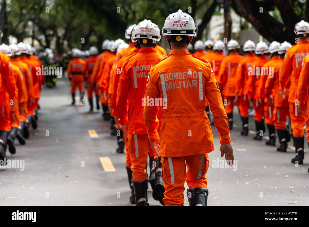 Salvador, Bahia, Brazil - September 07, 2022: Soldiers of the Bahia ...