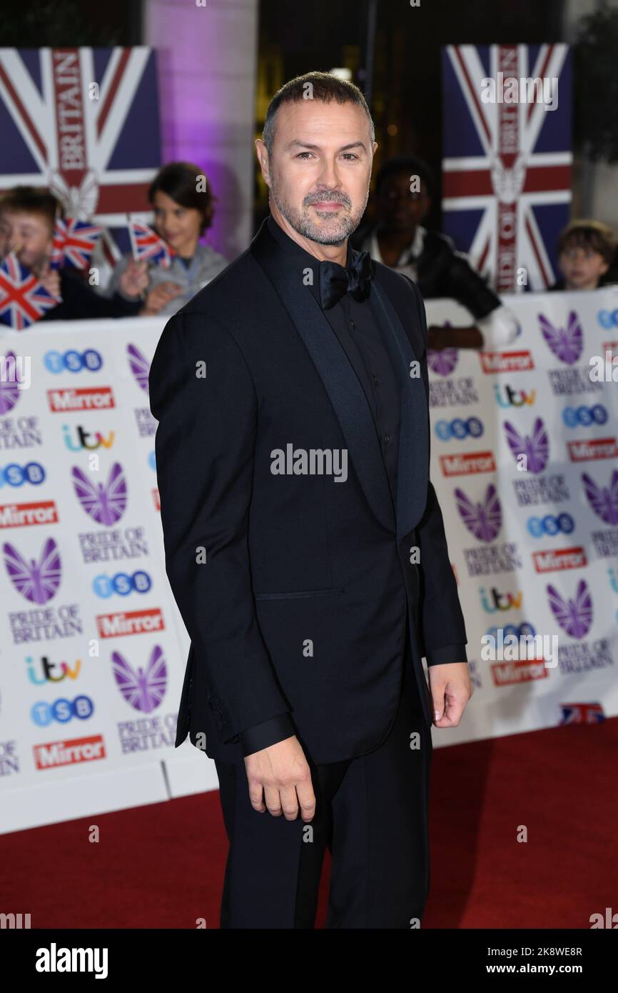 Paddy mcguinness arriving pride britain awards hi-res stock photography ...