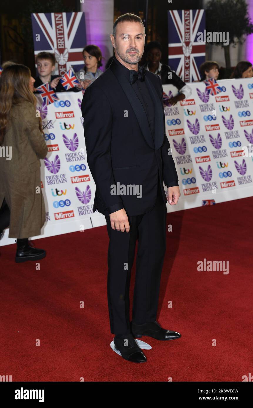 October 24th, 2022, London, UK. Paddy McGuinness arriving at the Pride ...