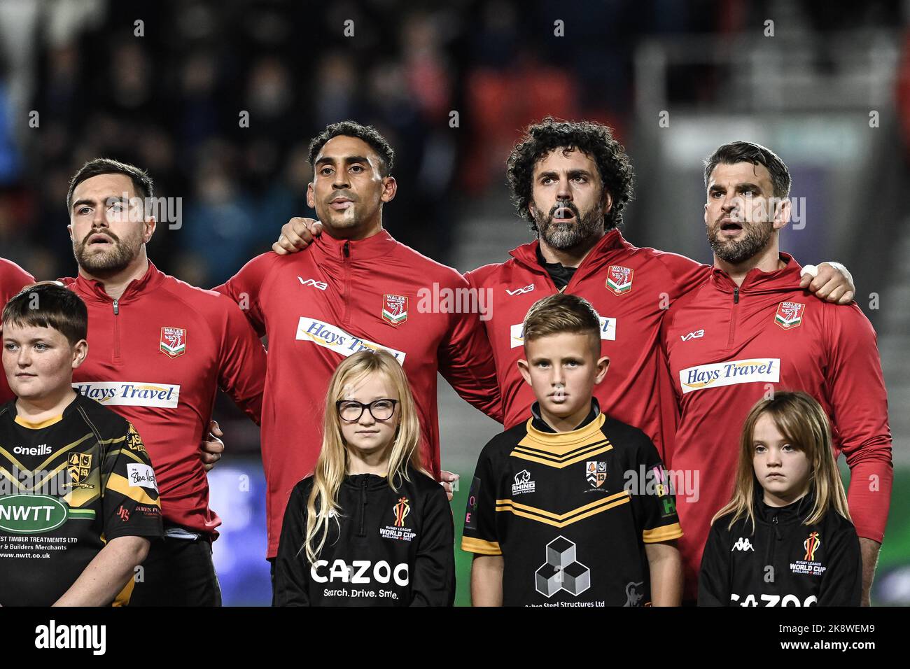 Matty Fozard, Dalton Grant, Rhys Williams and Elliot Kear of Wales ...