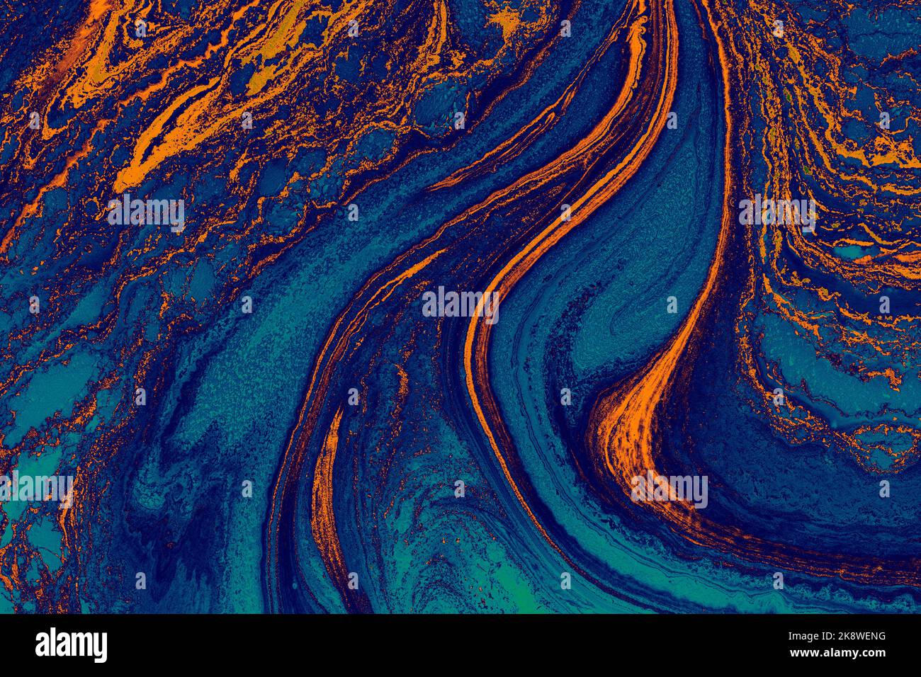 Ebru marble effect pattern design for print Stock Photo - Alamy