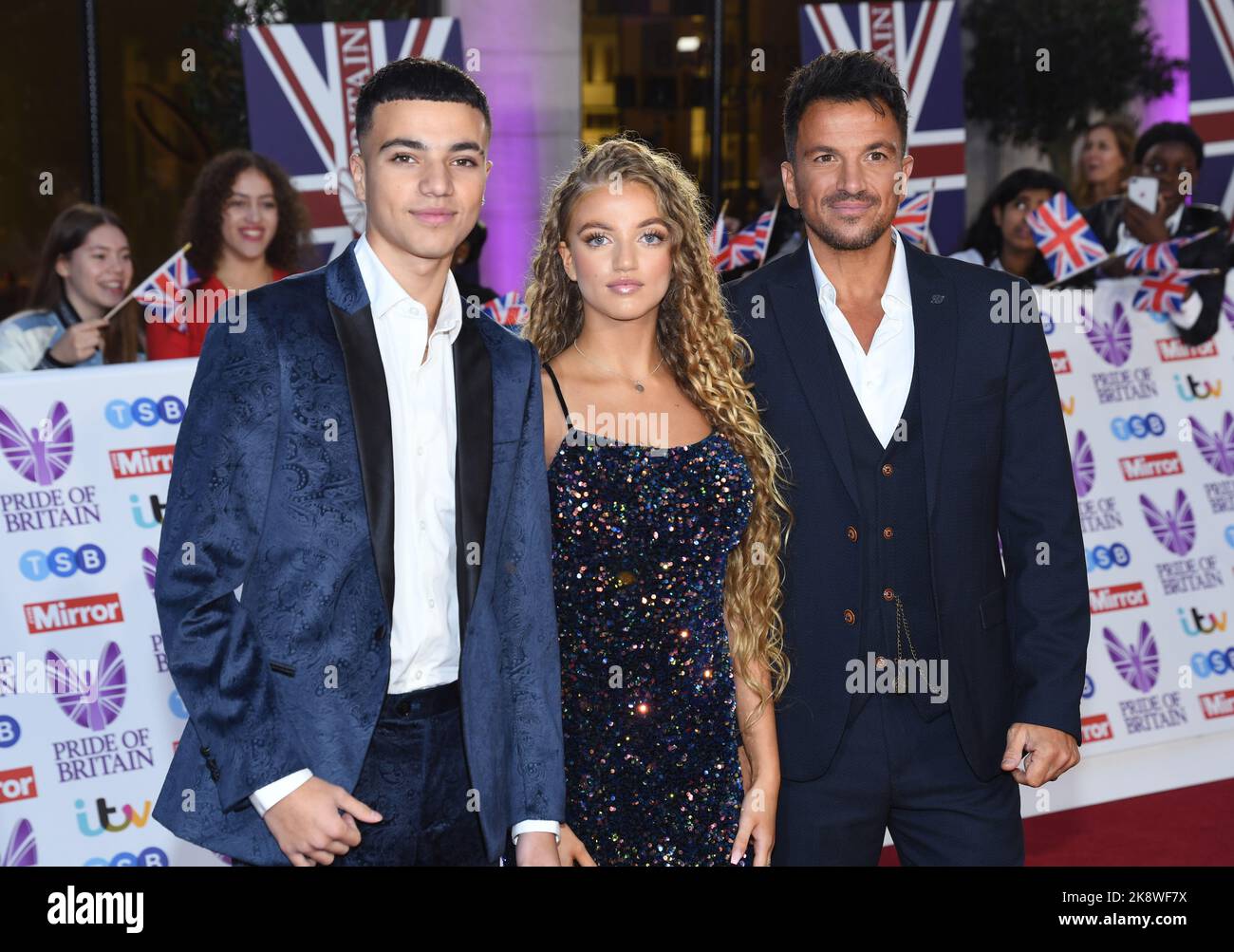 October 24th, 2022, London, UK. Junior Andre, Princess Andre and Peter ...