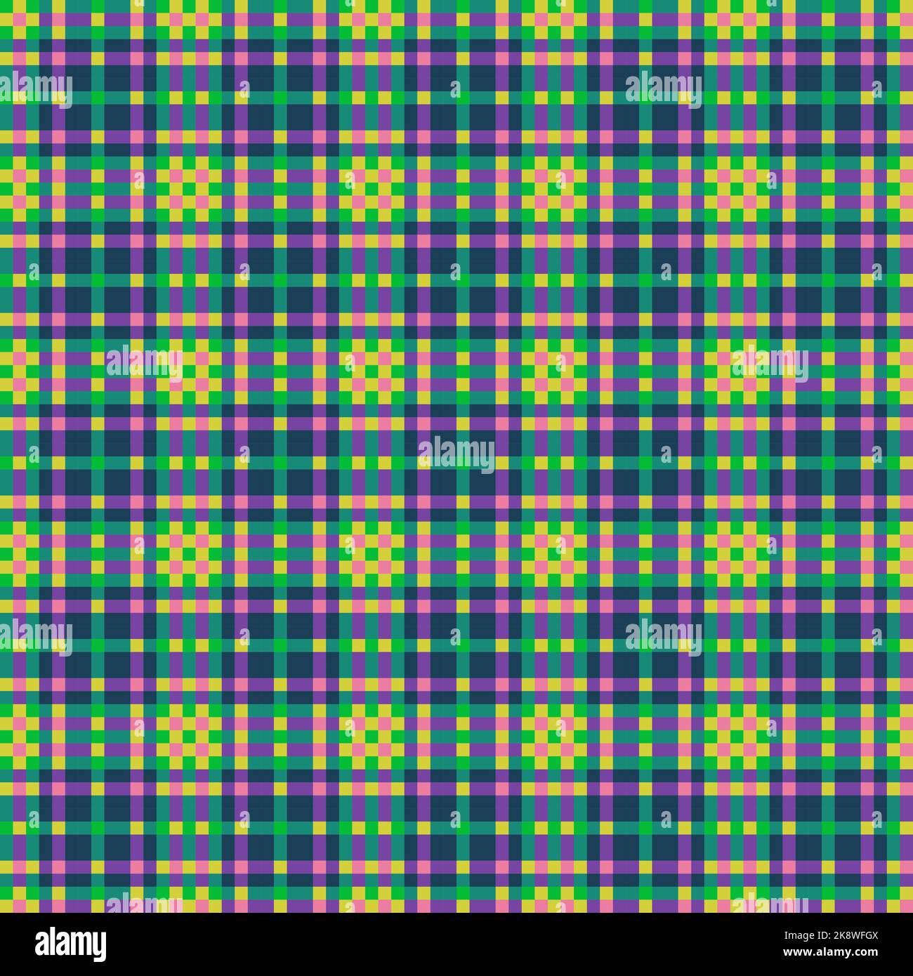 Decorative tartan geometric tiles pattern illustration Stock Vector ...
