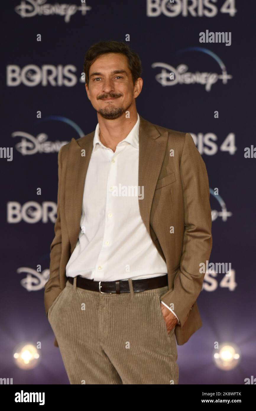 Rome, Italy - October 24: Alessandro Tiberi attends the Red Carpet of ...