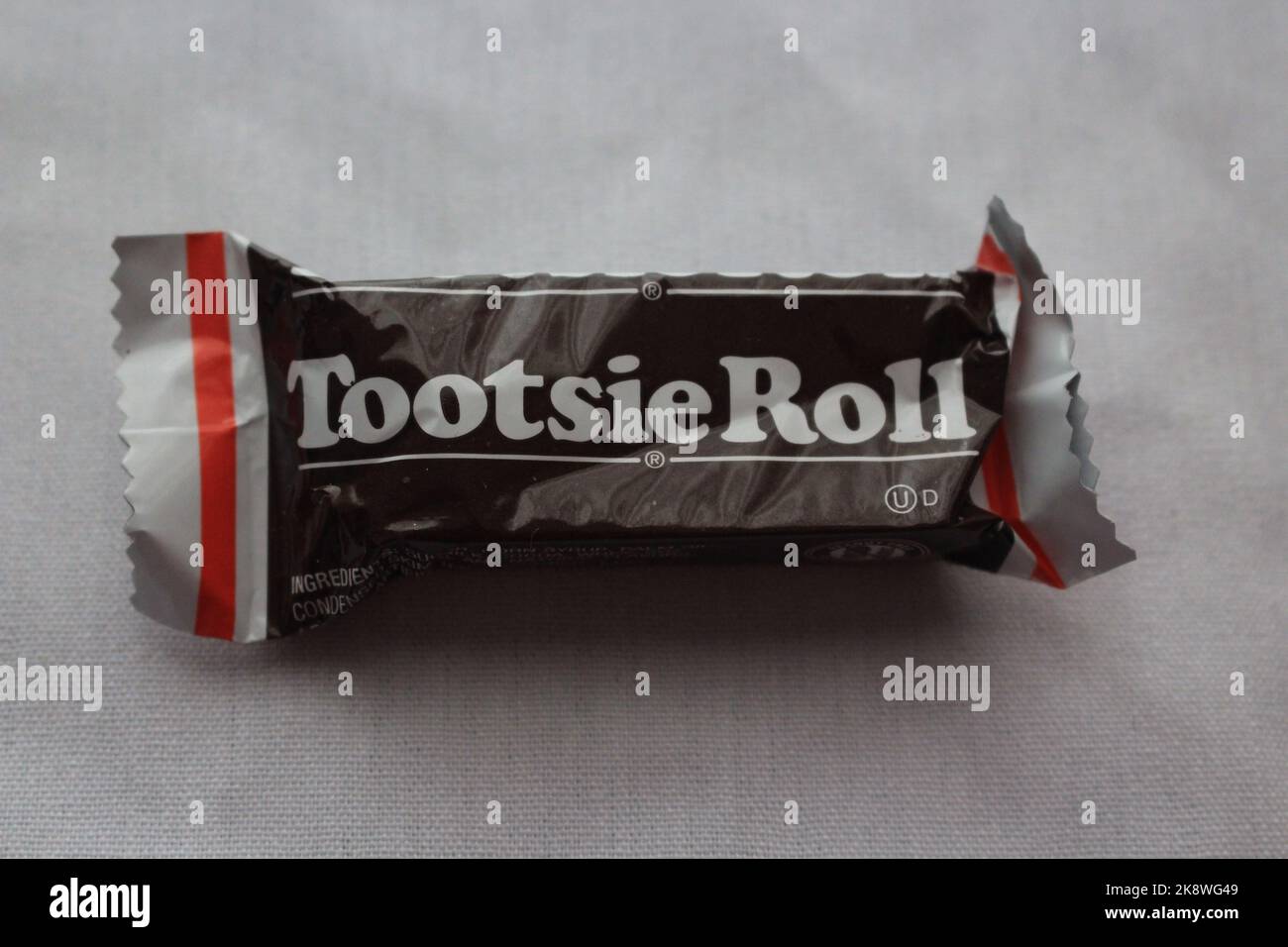 Tootsie Roll Candy for Halloween Trick or Treats Stock Photo - Alamy
