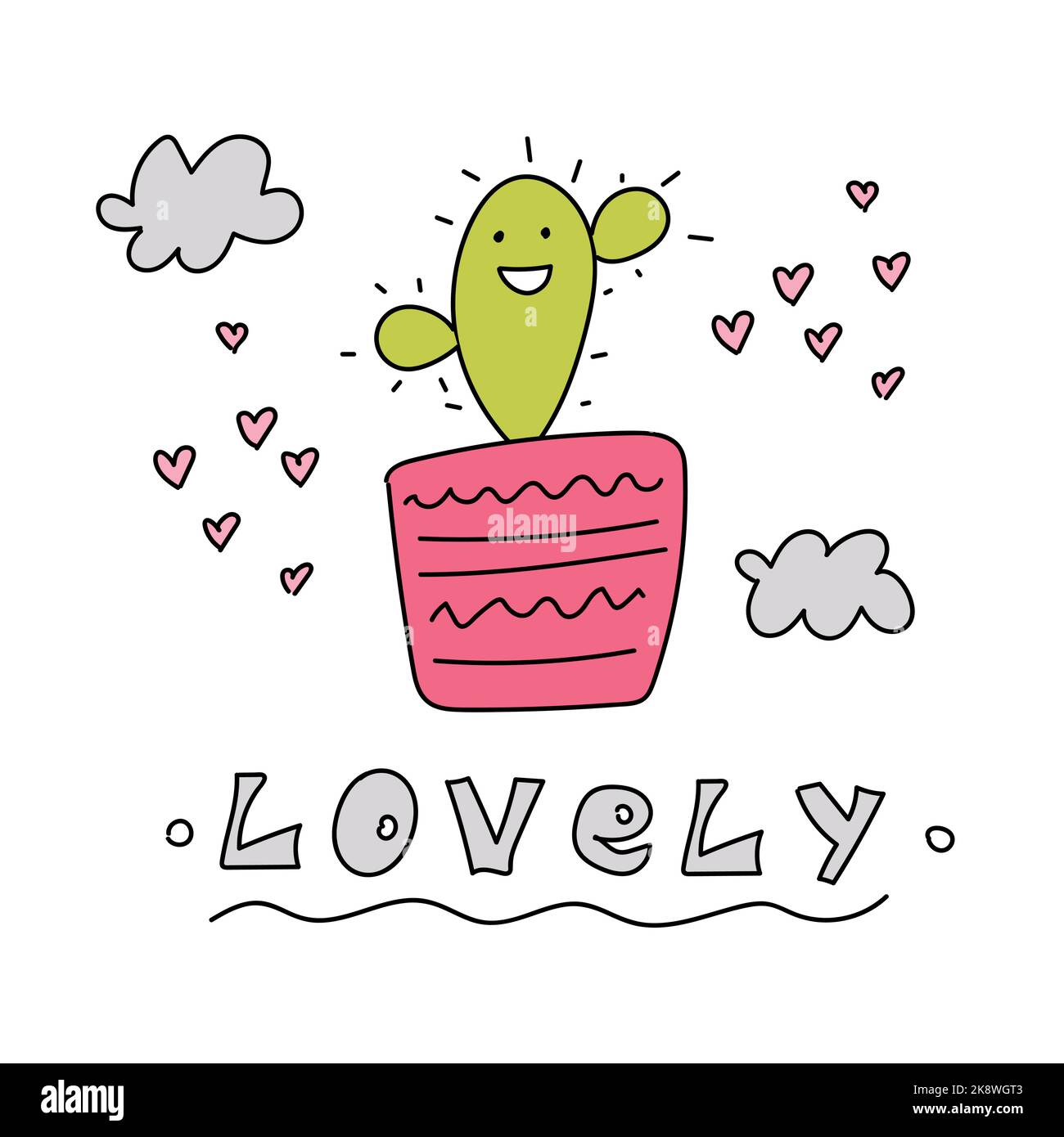 Summer in garden funny Cut Out Stock Images & Pictures - Alamy