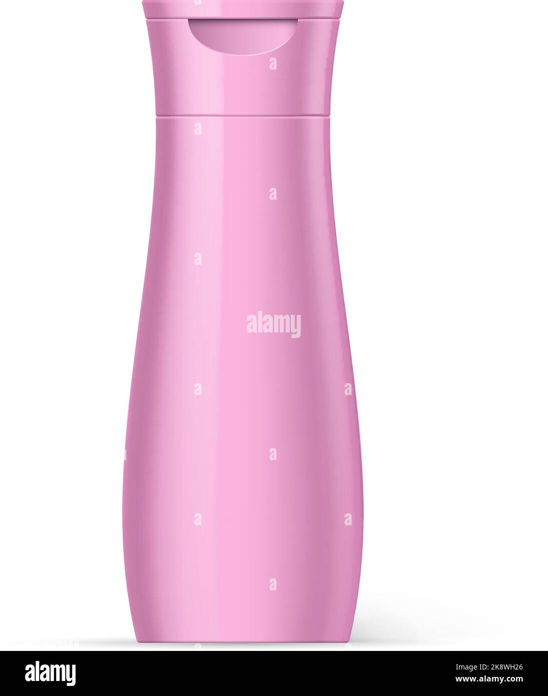 Pink bottle shampoo Stock Vector Images - Alamy