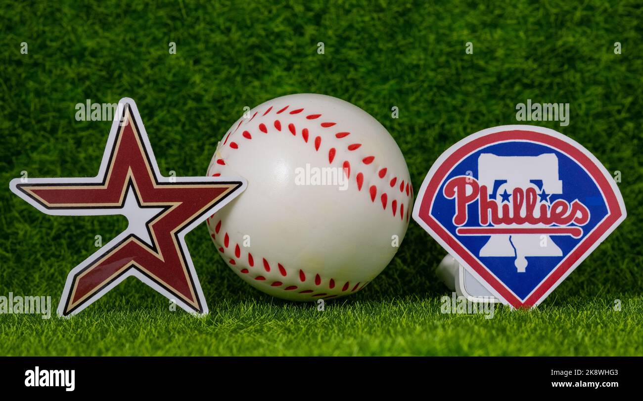 2022 mlb world series logo hi-res stock photography and images - Alamy