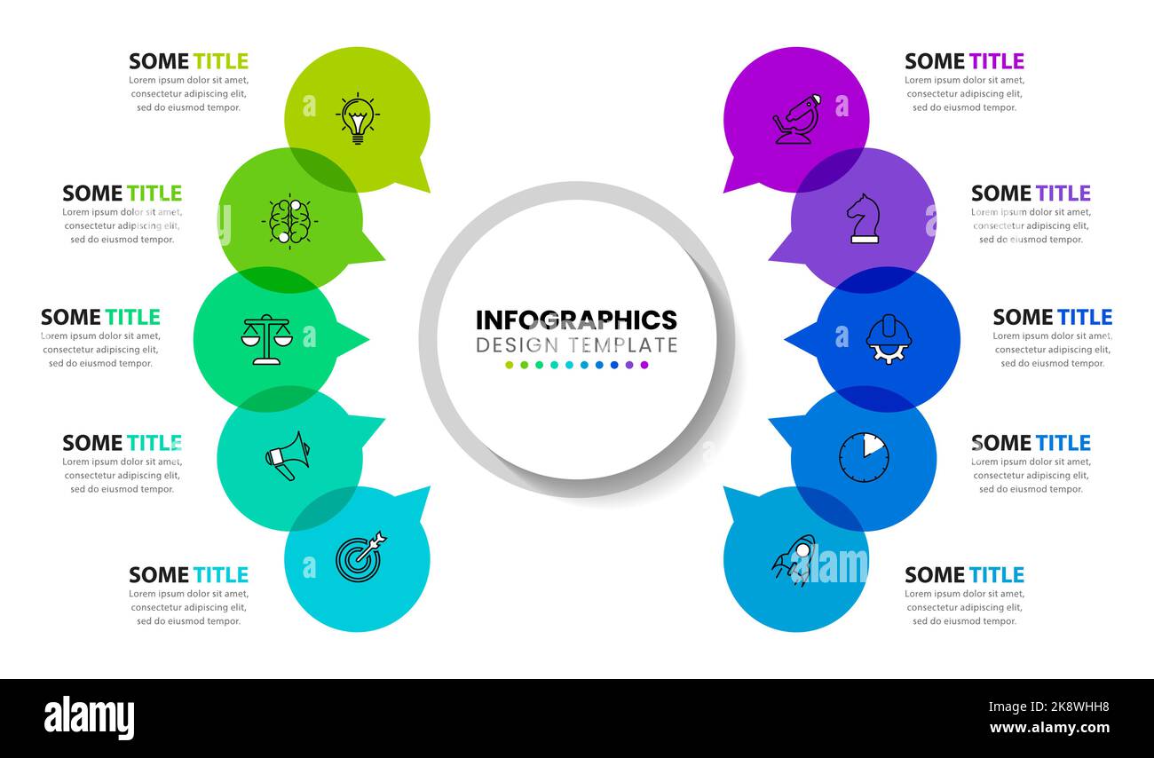 Infographic design template. Creative concept with 10 steps. Can be ... Infographic design template. Creative concept with 10 steps. Can be ...