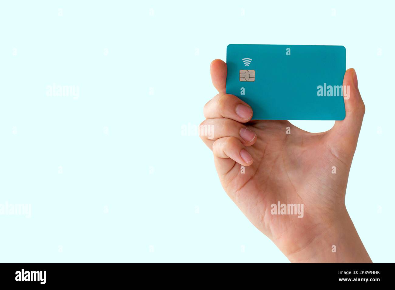 Hand holding a plastic card hi-res stock photography and images - Alamy