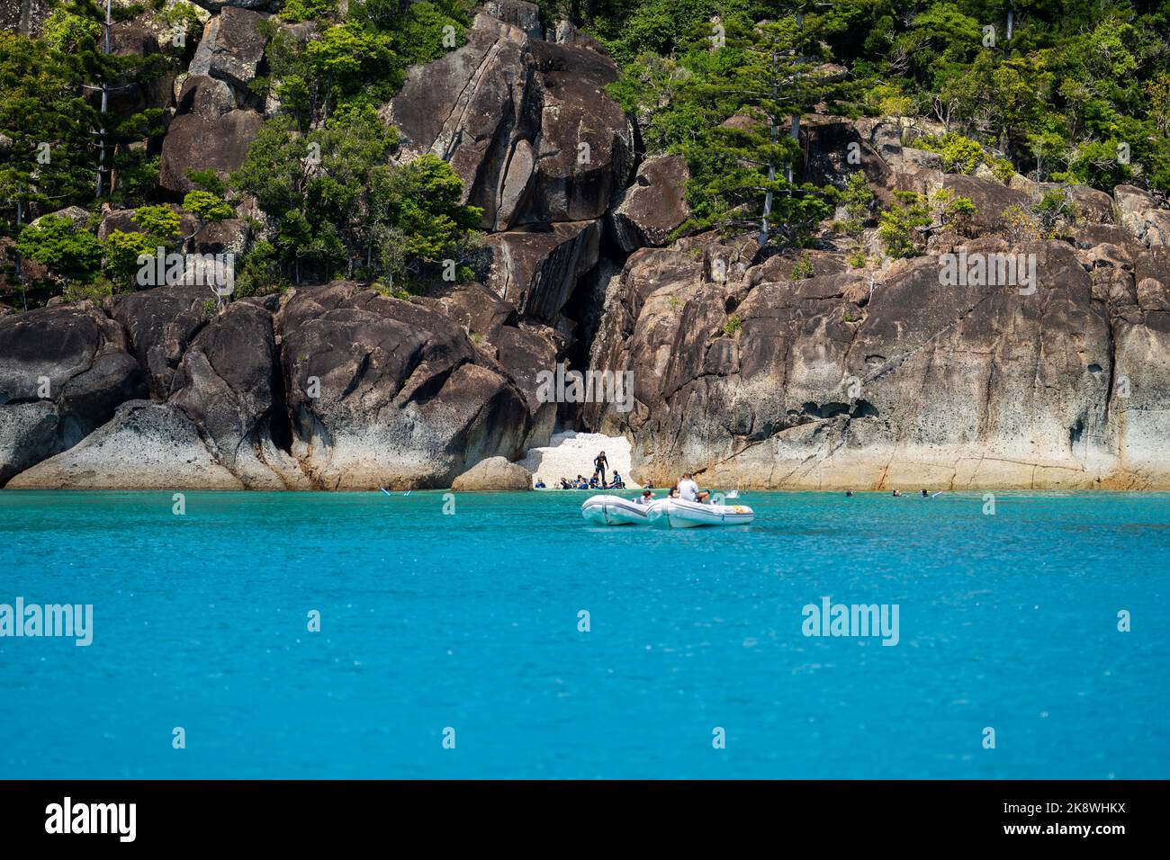 tourist boats and tour boats in the whitsundays queensland, australia ...