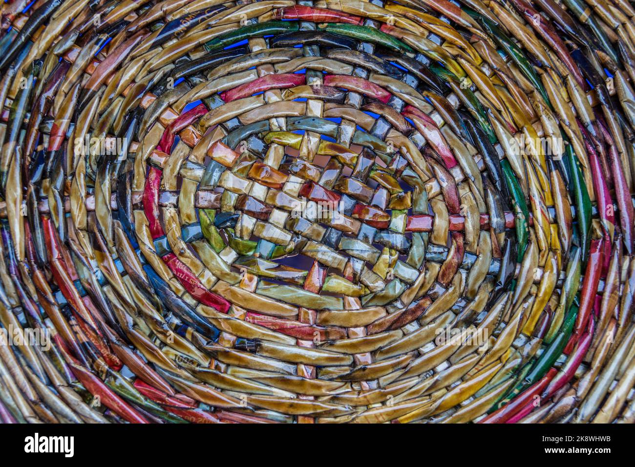 Colorful texture of handicrafts Stock Photo - Alamy