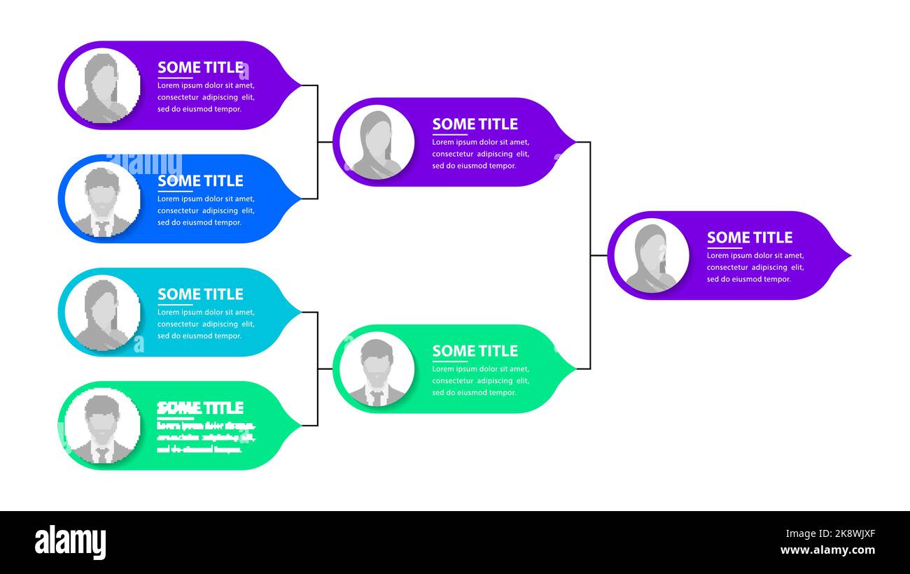 Infographic template business hierarchy hi-res stock photography and images - Alamy