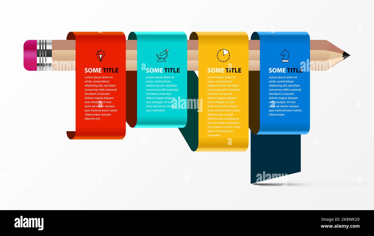 Infographic design template. Creative concept with 4 steps. Can be used ...
