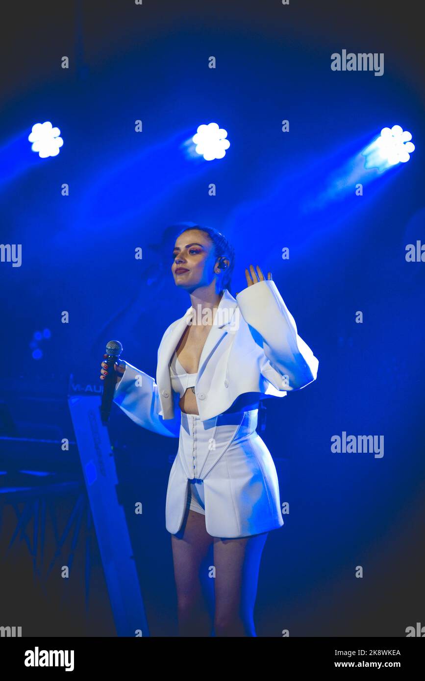 October 24, 2022, Pozzuoli, Napoli- Campania, Italy: The Italian singer ...