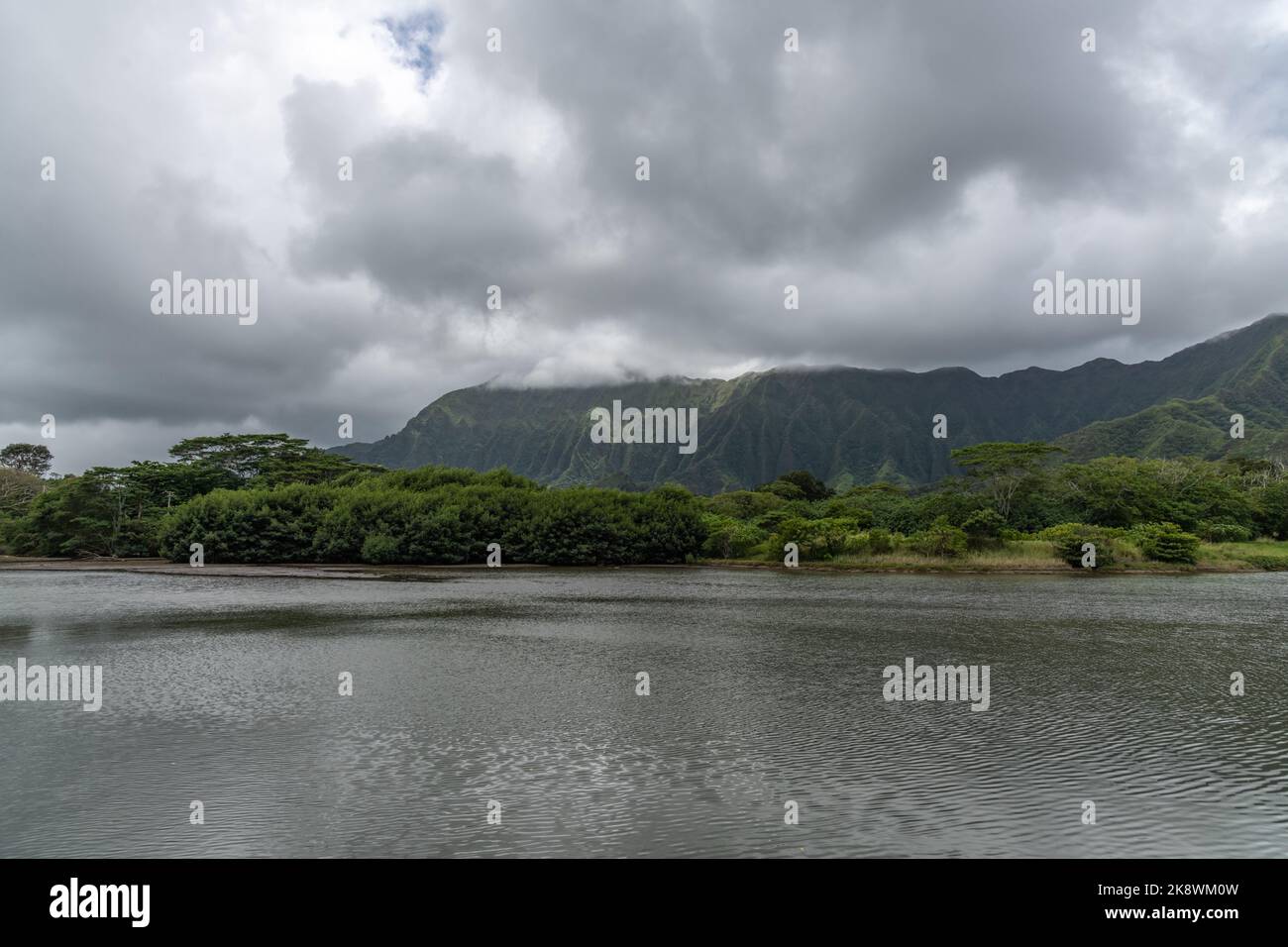 Stunning landscape views for tourism, travel use on Oa'hu in Hawaii ...