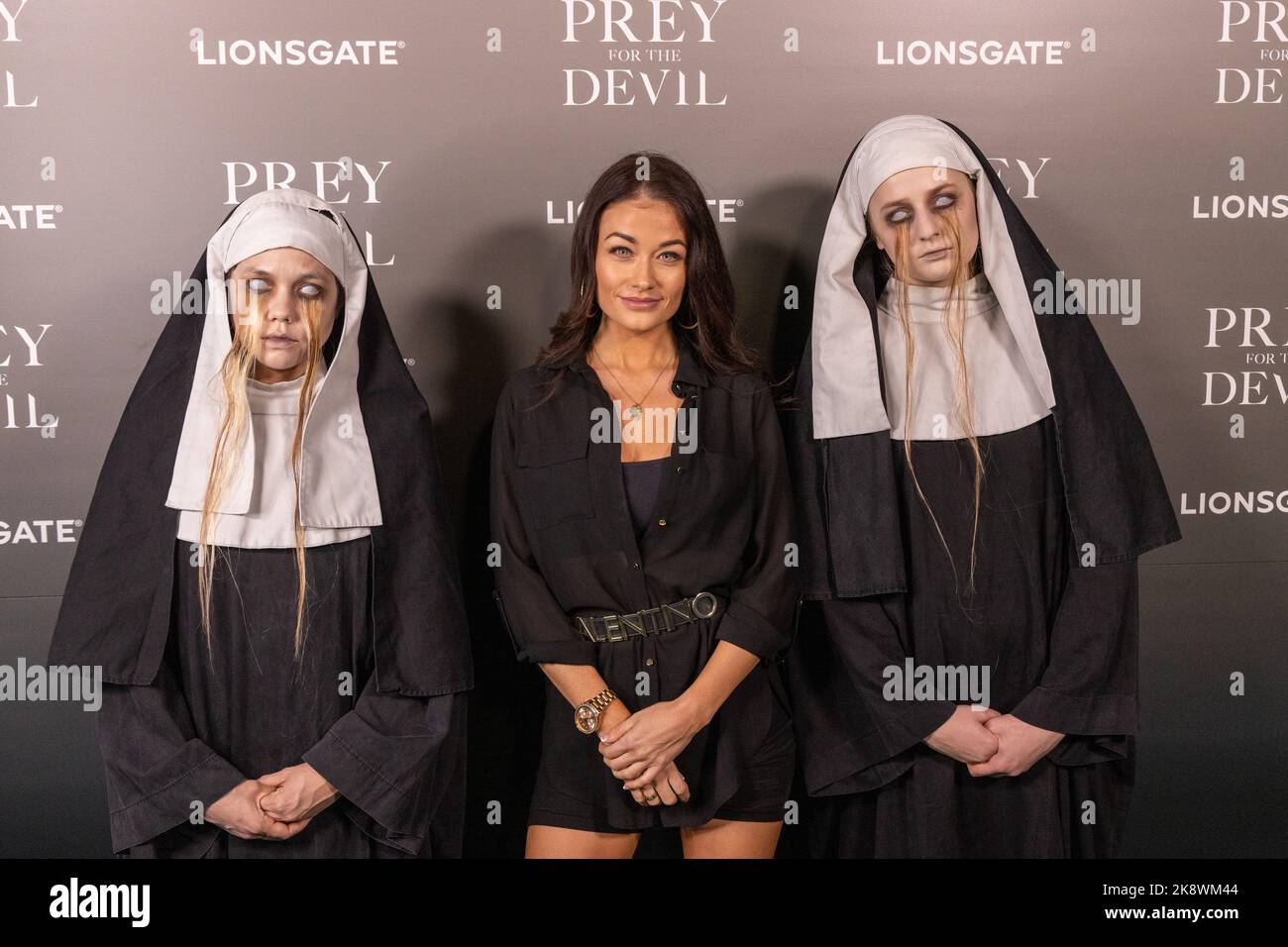 London, UK. 24th Oct, 2022. Jess Impiazzi attends the "Prey For The ...