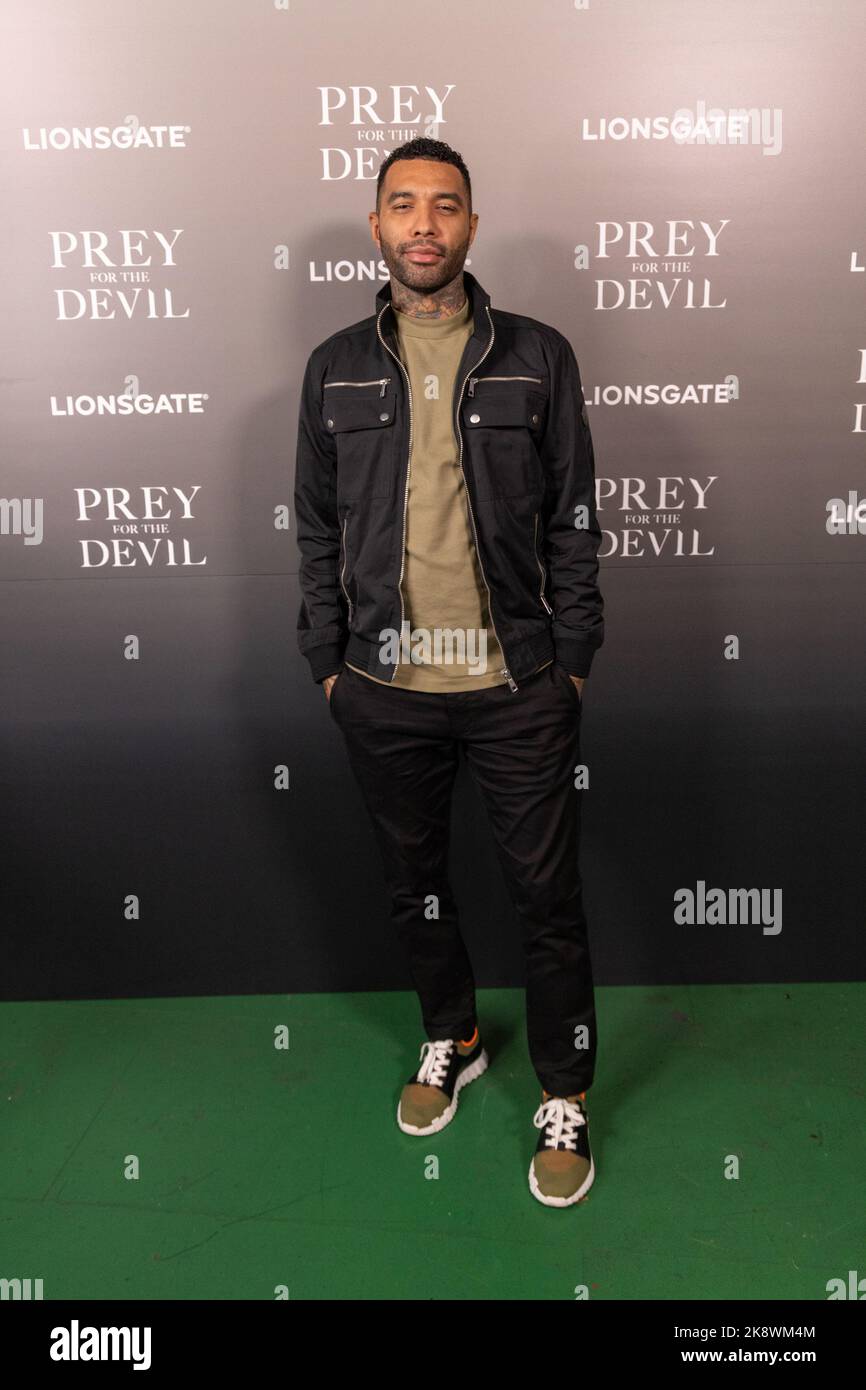 London, UK. 24th Oct, 2022. Jermaine Pennant attends the "Prey For The ...