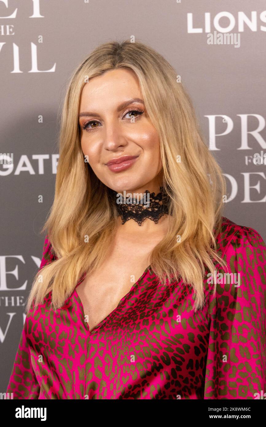 London, UK. 24th Oct, 2022. Victoria Brown attends the "Prey For The ...