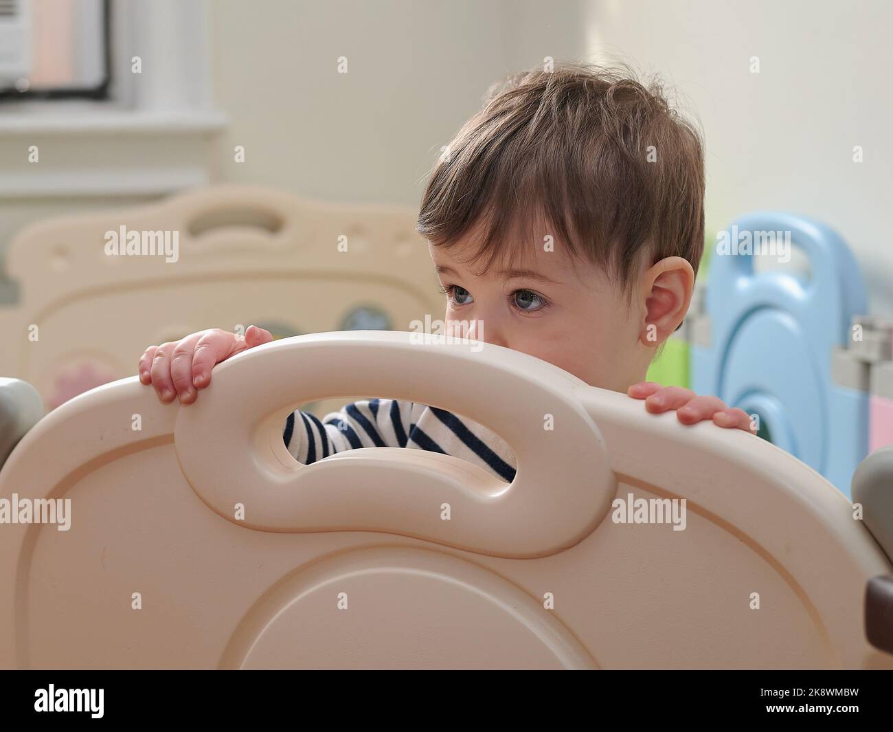 Pretty baby boy in hi-res stock photography and images - Alamy