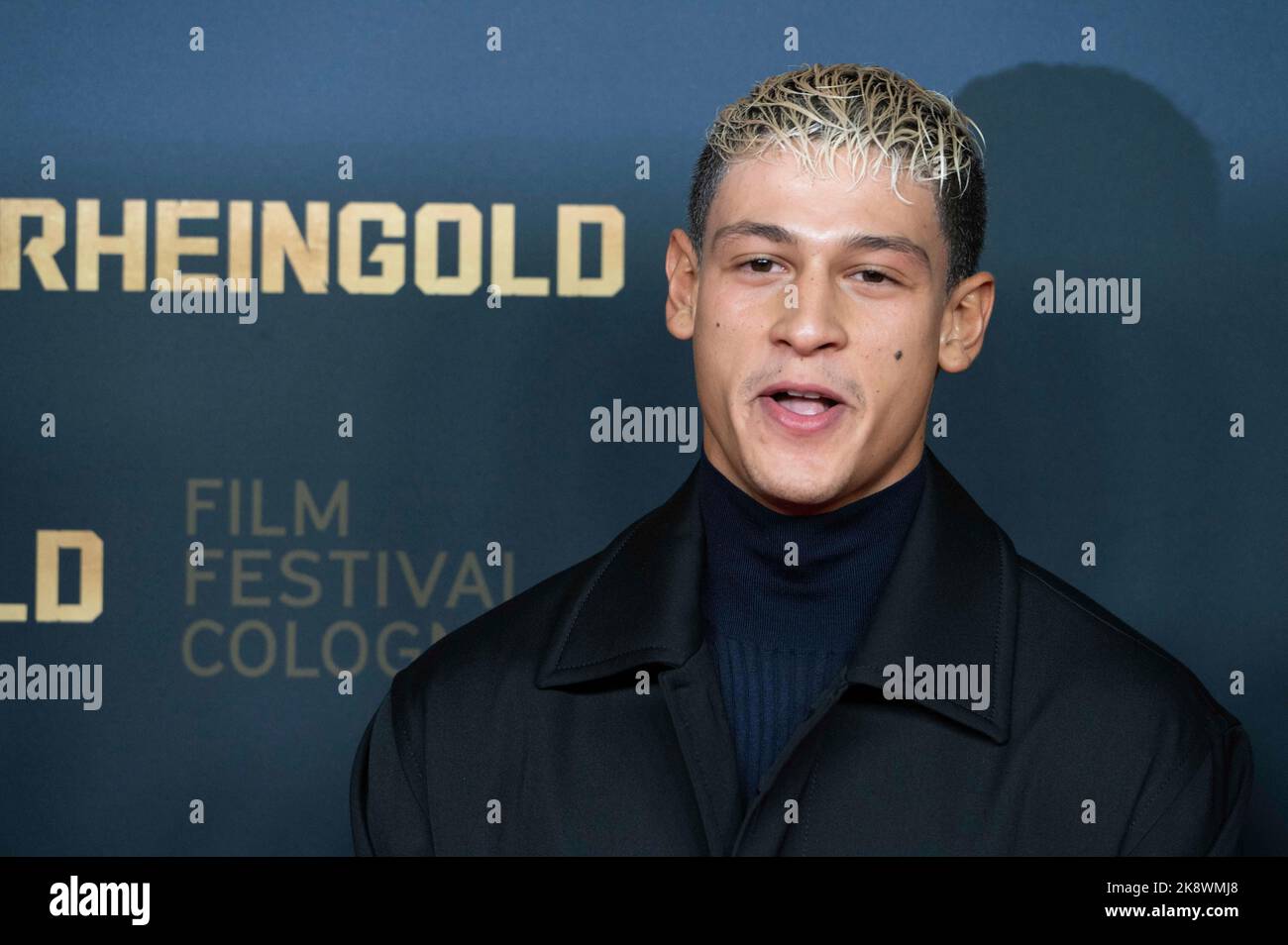 Cologne, Deutschland. 24th Oct, 2022. Emilio SAKRAYA, actor, red carpet ...