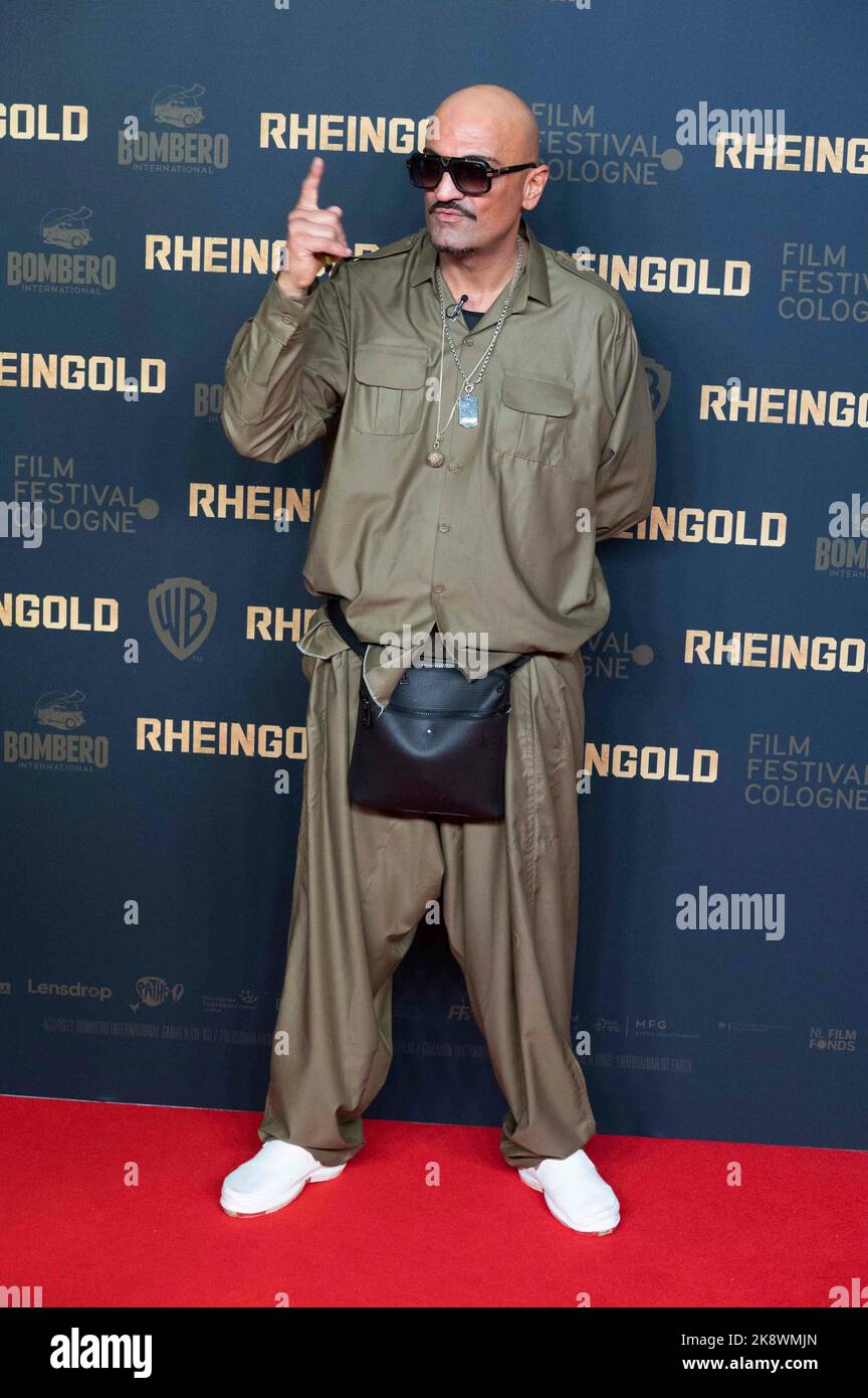 Cologne, Deutschland. 24th Oct, 2022. Giwar HAJABI, aka XATAR, rapper ...