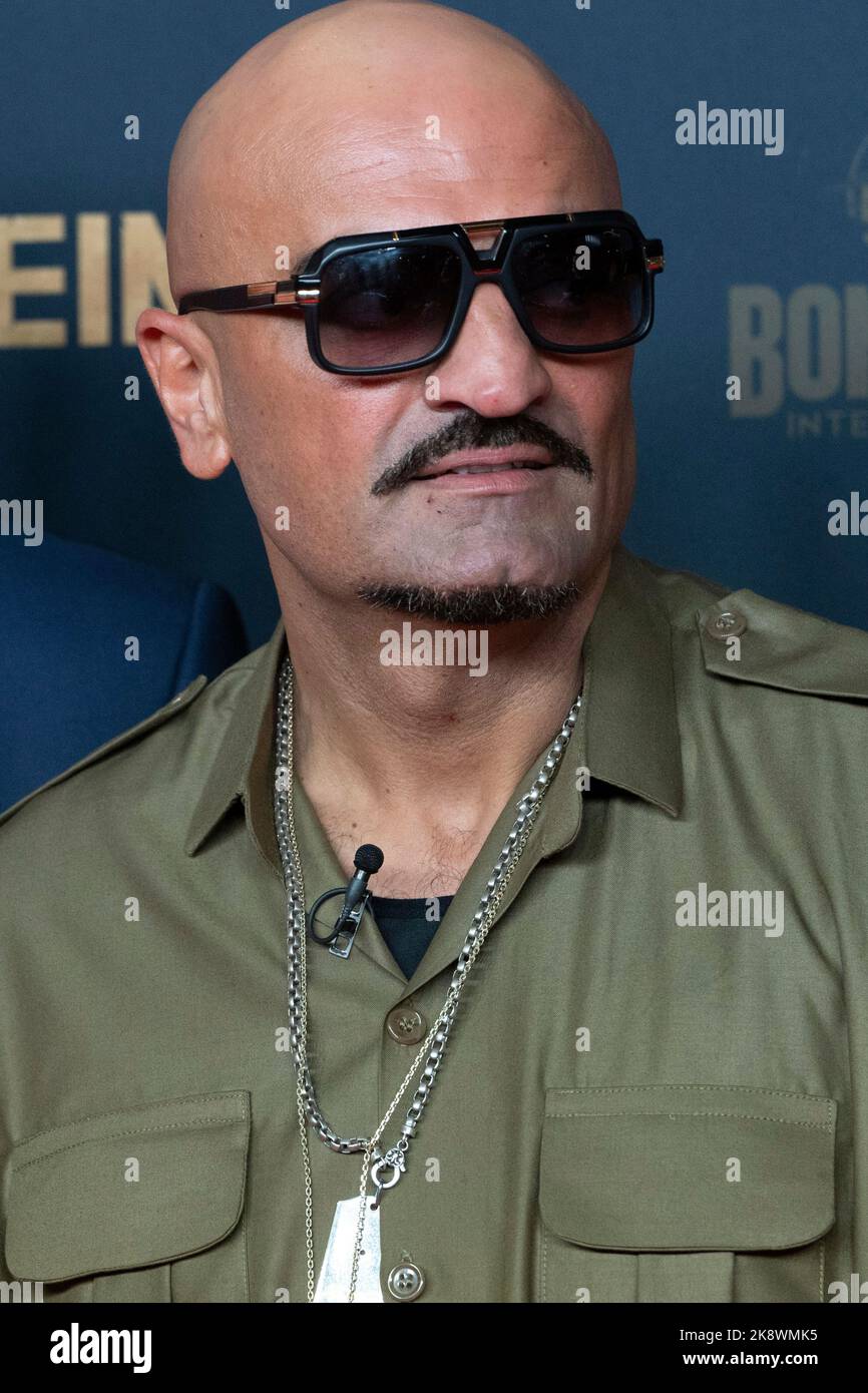 Cologne, Deutschland. 24th Oct, 2022. Giwar HAJABI, aka XATAR, rapper ...