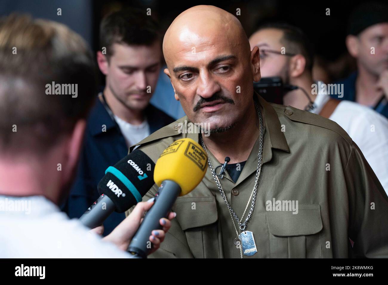 Cologne, Deutschland. 24th Oct, 2022. Giwar HAJABI, aka XATAR, rapper ...