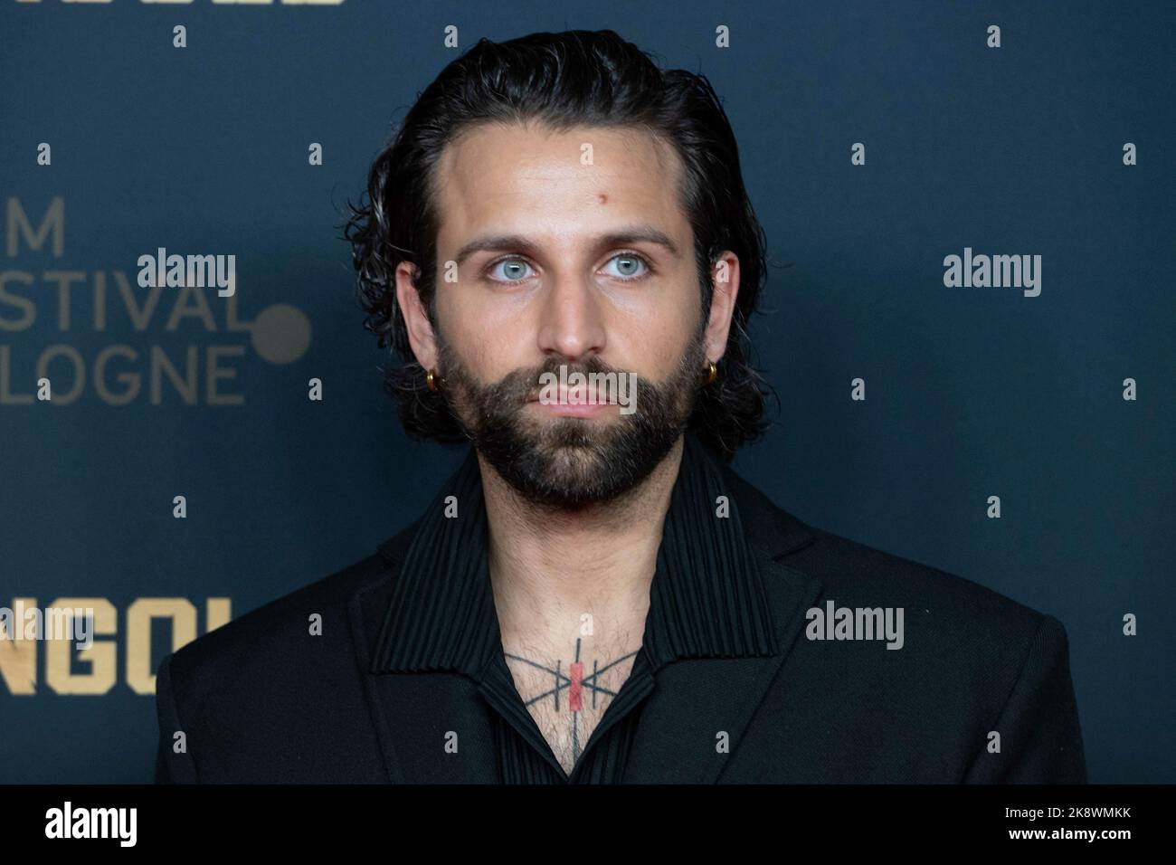 Cologne, Deutschland. 24th Oct, 2022. Arman KASHANI, actor, red carpet ...
