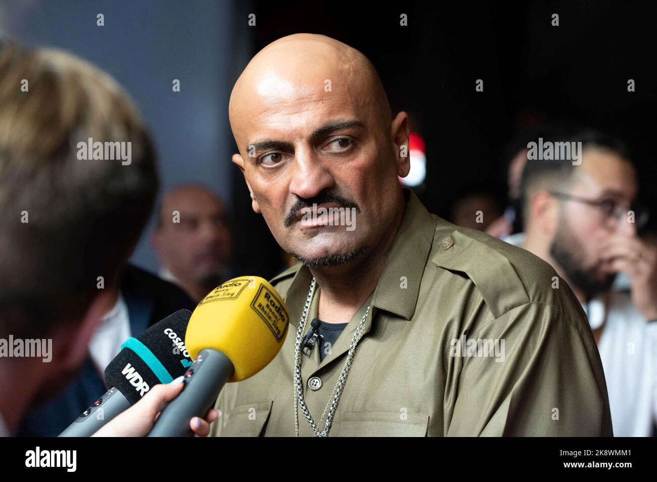 Cologne, Deutschland. 24th Oct, 2022. Giwar HAJABI, aka XATAR, rapper ...