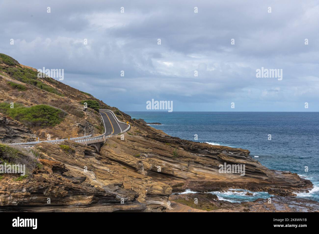 Stunning landscape views for tourism, travel use on Oa'hu in Hawaii ...