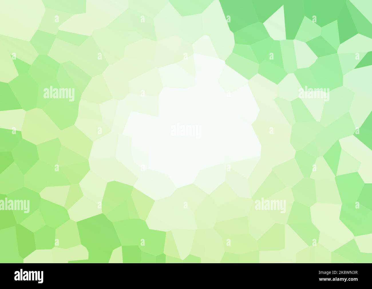 Abstract wallpaper composed of triangles. Green Color Stock Photo - Alamy