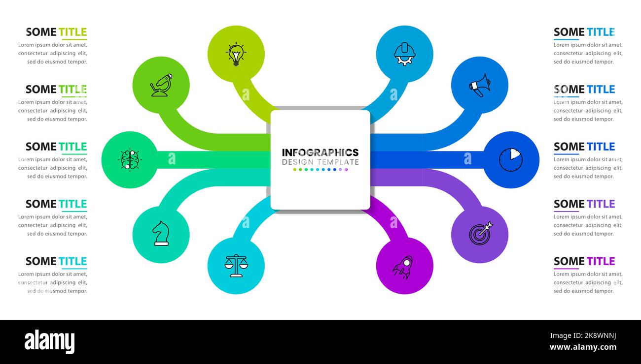 10 step flow chart hi-res stock photography and images - Alamy