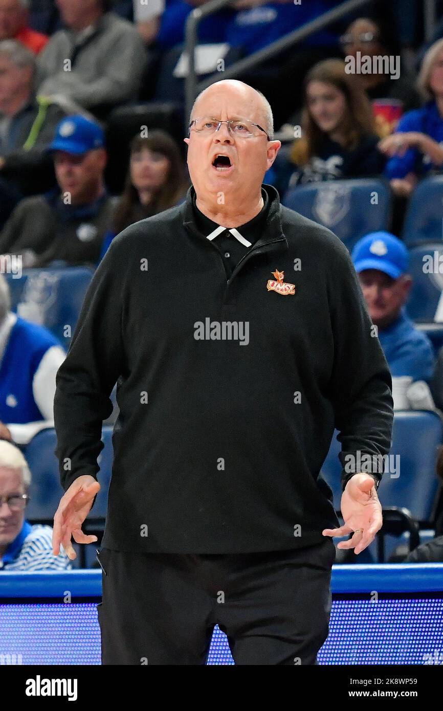 OCTOBER 24, 2022: University of Missouri St. Louis Tritons head coach ...