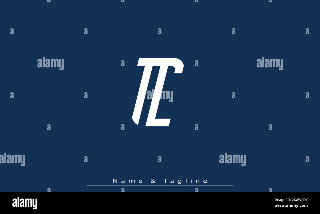 Alphabet letters Initials Monogram logo TC , CT Stock Vector Image ...