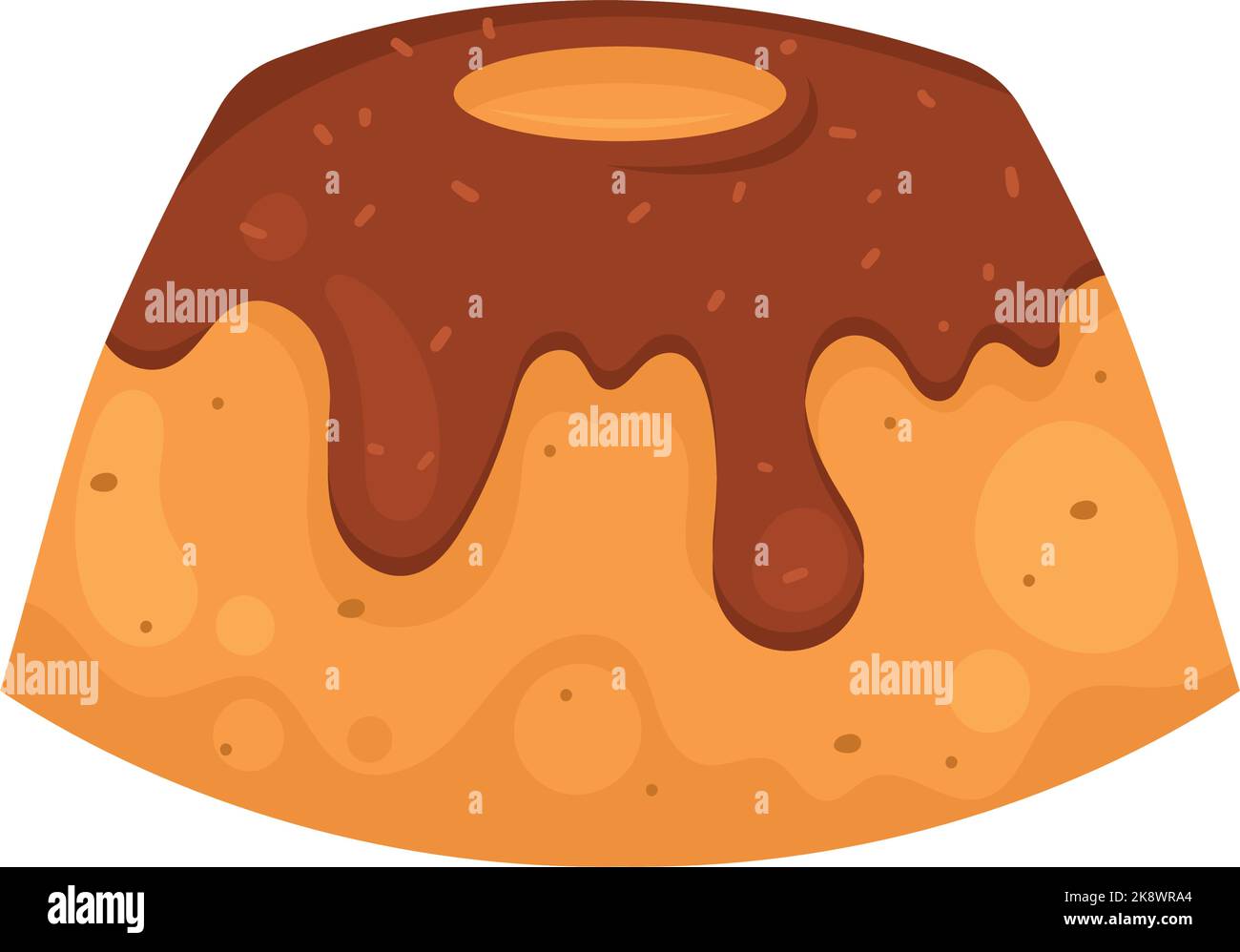 fresh pudding bakery product icon Stock Vector Image & Art - Alamy